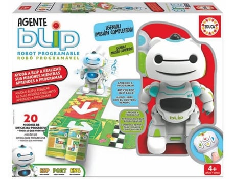 Juego Educativo EDUCA Agente Blip Robot Programable Educa (Edad Mínima ...