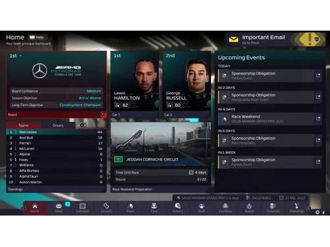 Juego Xbox Series X F1 Manager 2022 | Worten.es