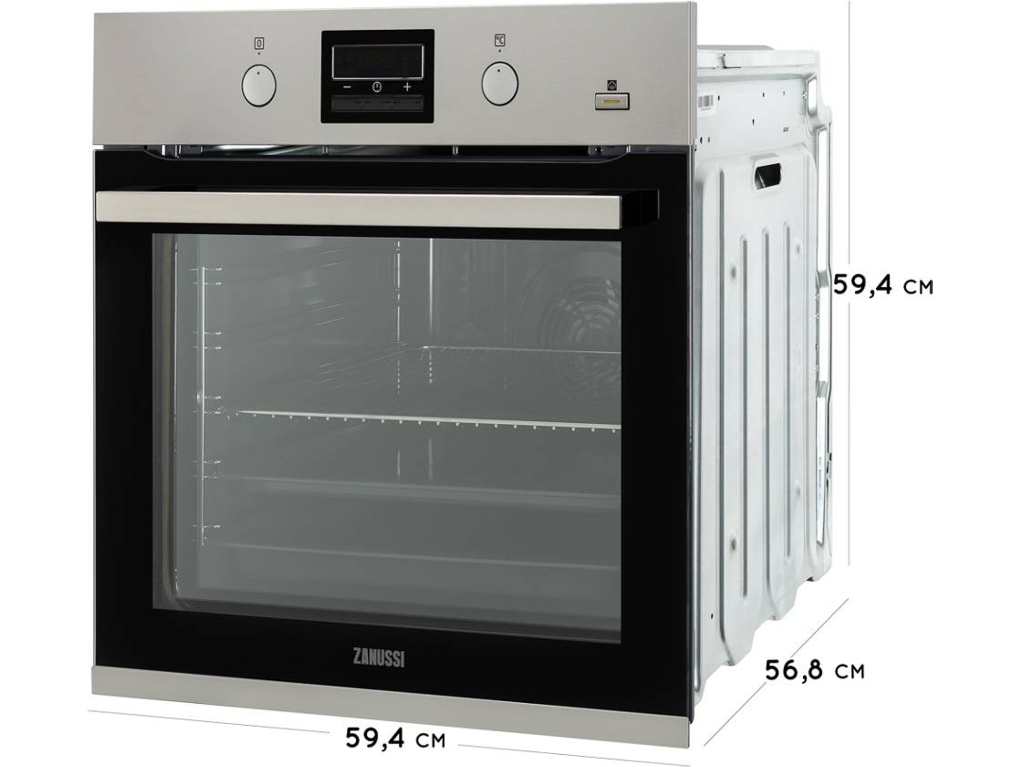 Horno A Vapor Zanussi Zop67922xu 75 L 59 4 Cm Pirolítico Inox
