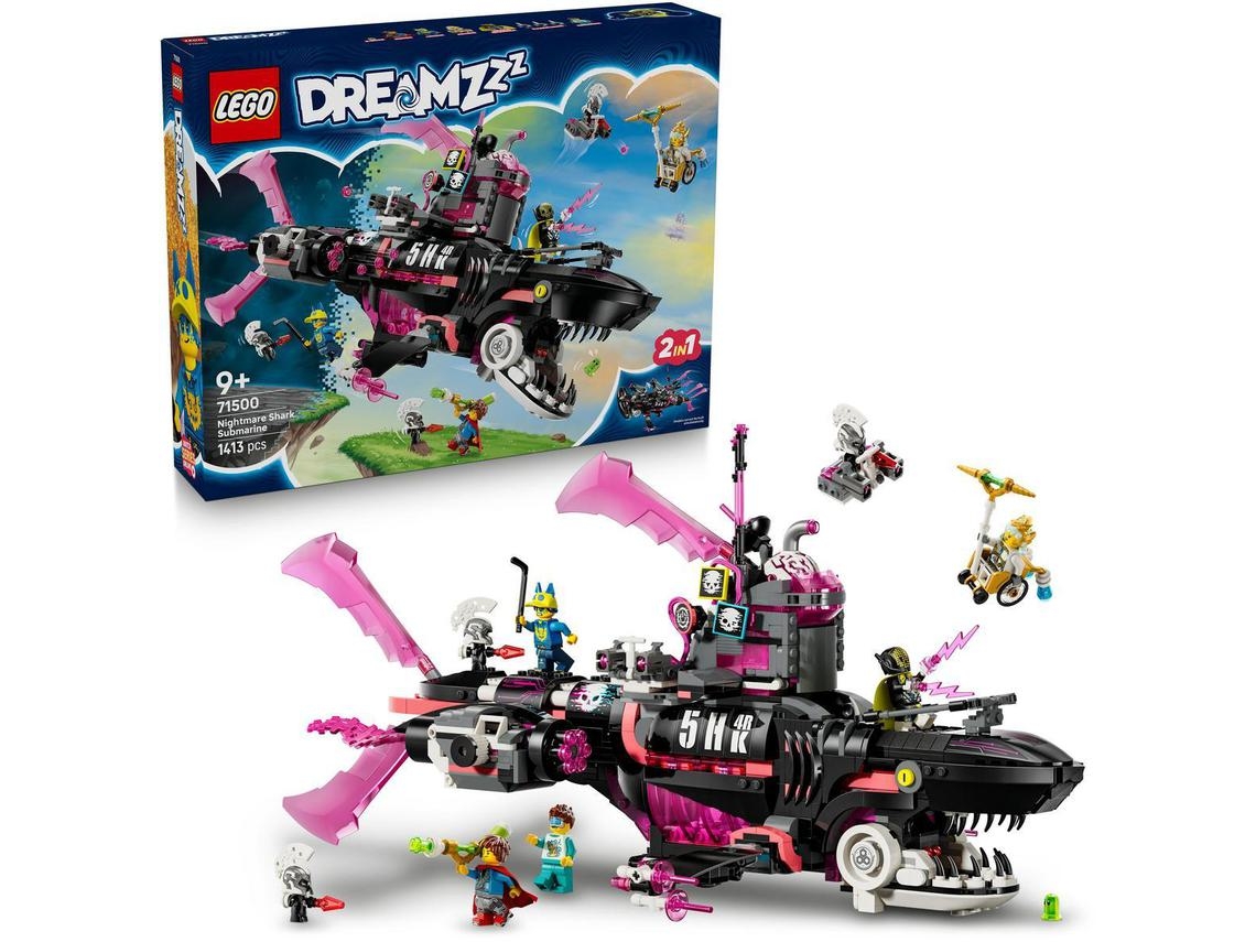 Submarino Lego® Dreamzzz™ Tiburón Pesadilla - Regalo de fantasía para ...
