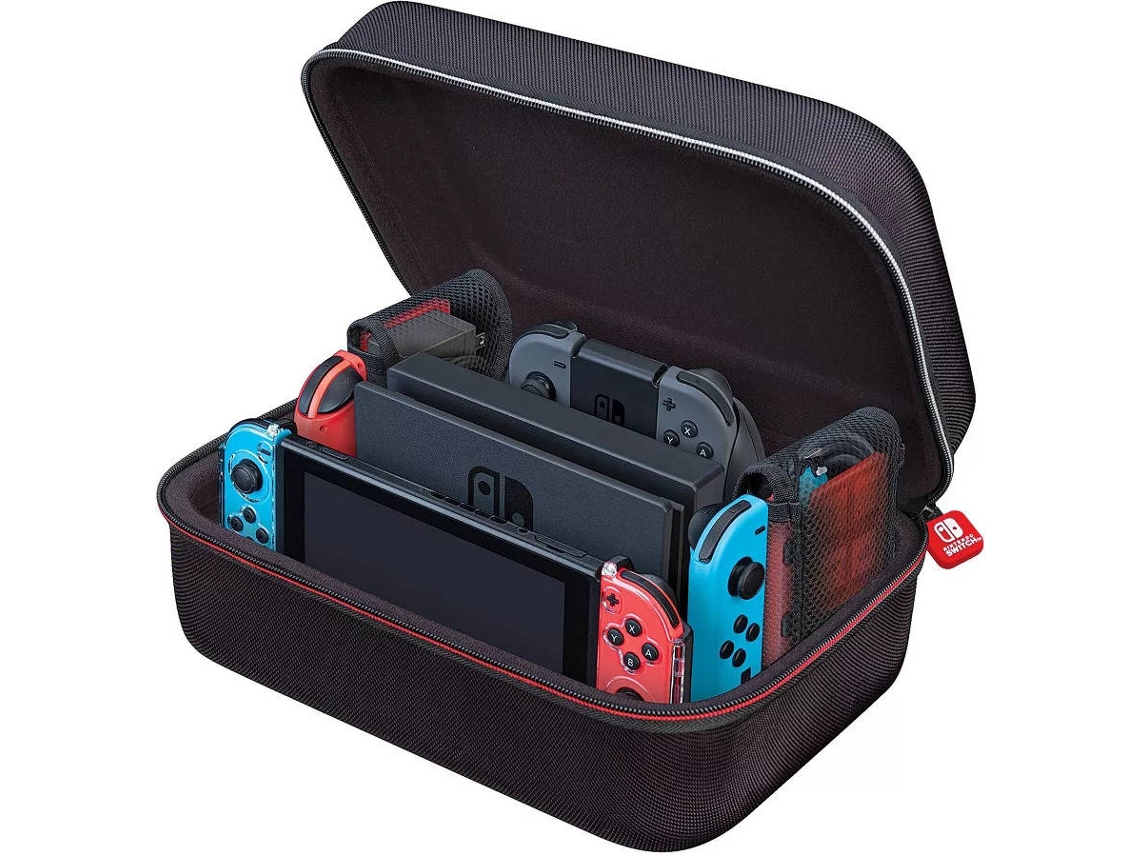 Funda Nintendo Switch BIGBEN Deluxe System Negro | Worten.es