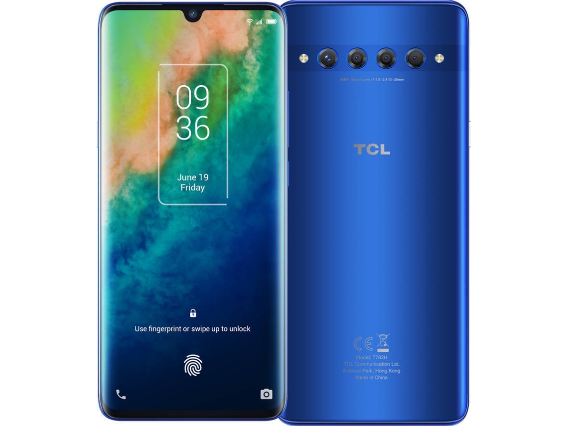 Smartphone TCL 10 Plus (6.47'' - 6 GB - 256 GB - Azul)