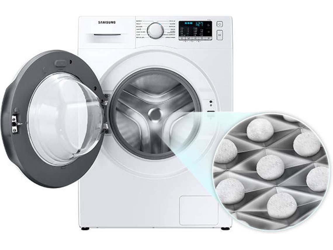 Lavadora SAMSUNG EcoBubble WW90TA046TE/EC (9 kg - 1400 rpm - Blanco)
