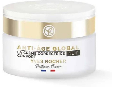 Crema Facial YVES ROCHER FRANCE Anti-Âge Global Noche (50 ml) | Worten.es