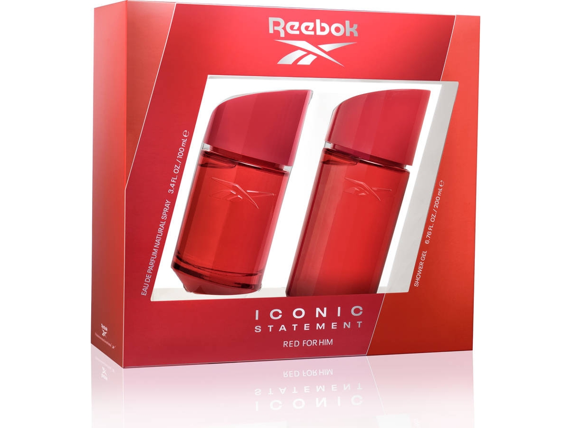 Estuche de Perfume REEBOK Iconic Statement Red For Him Eau de Parfum ...