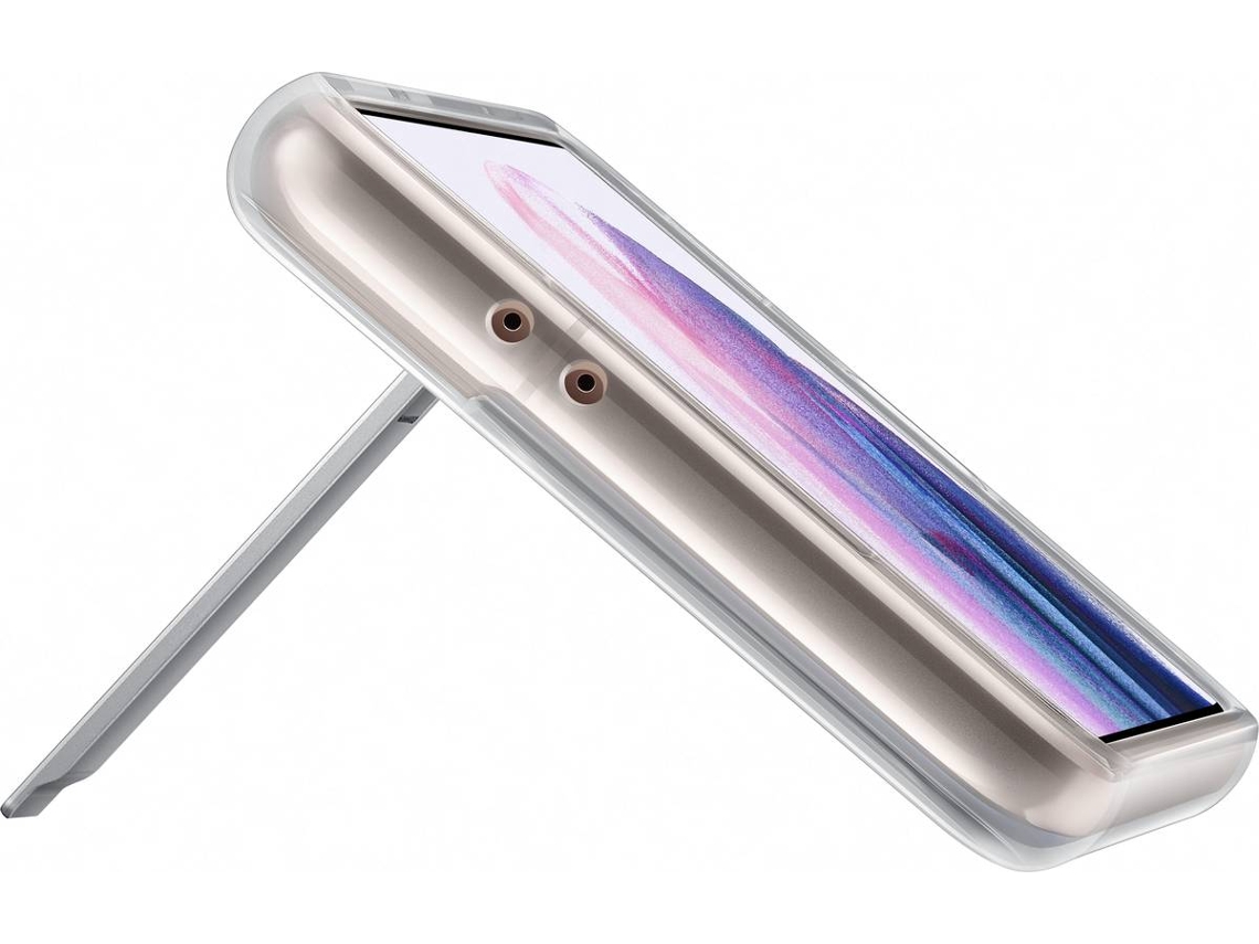 Funda SAMSUNG Galaxy S21 Clear Standing Transparente