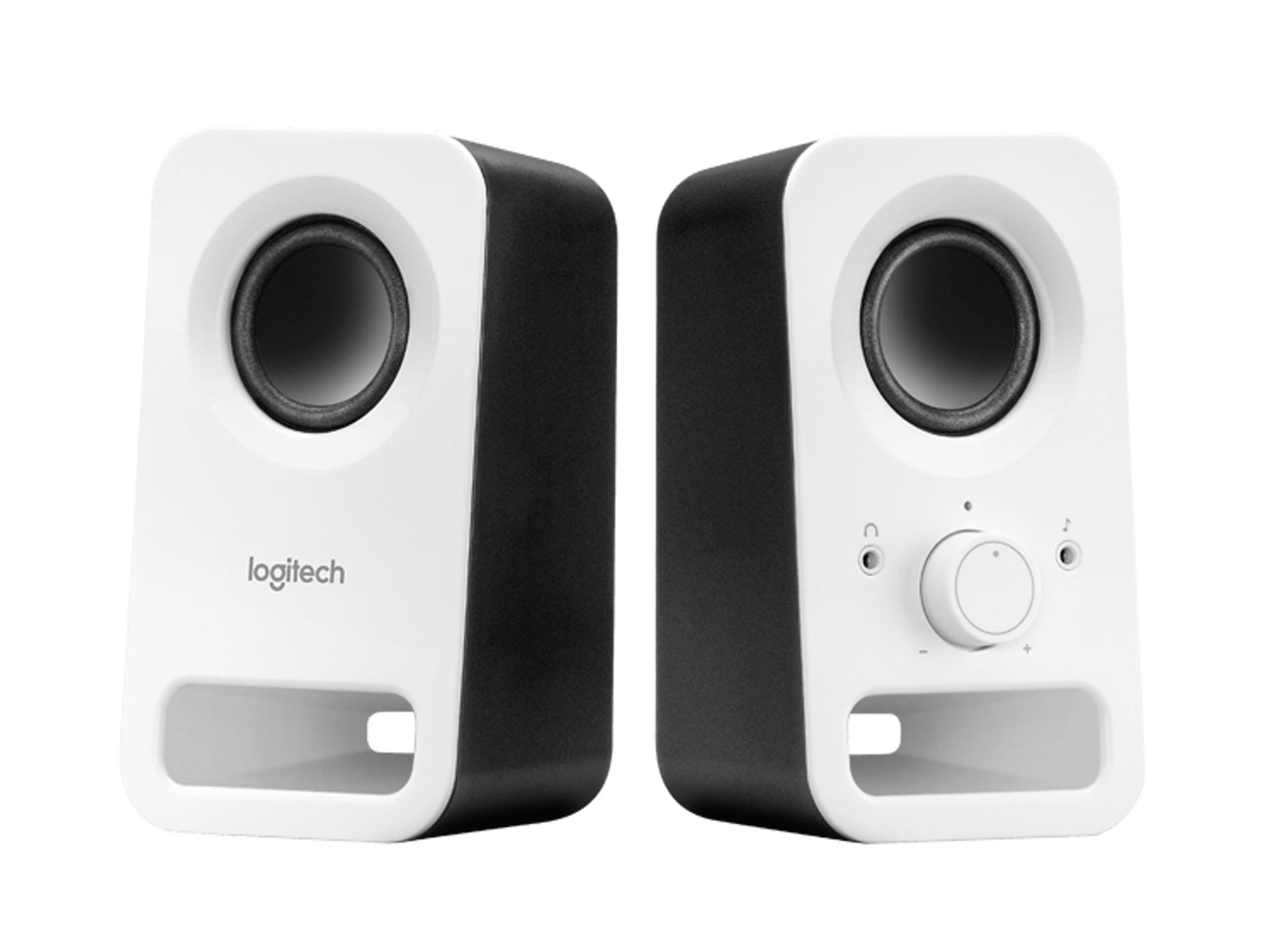 Altavoces 2.0 LOGITECH Z150 blanco (PC - 3 W - Control de volumen)
