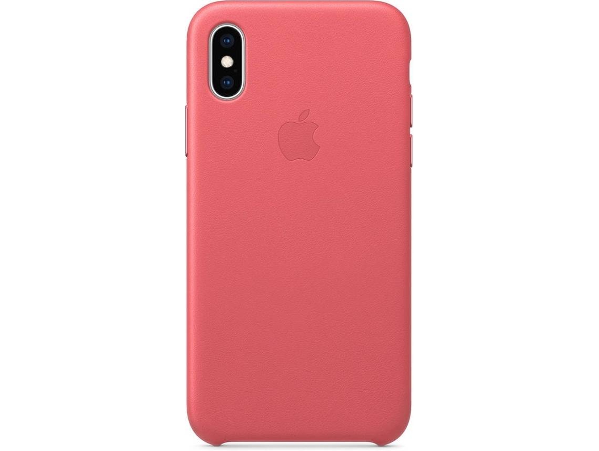 Carcasa APPLE iPhone Xs Leather Rosa