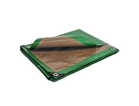 Lona para Madera 4x5 m - TECPLAST 250BO - Verde y Marrón - Máximo ...