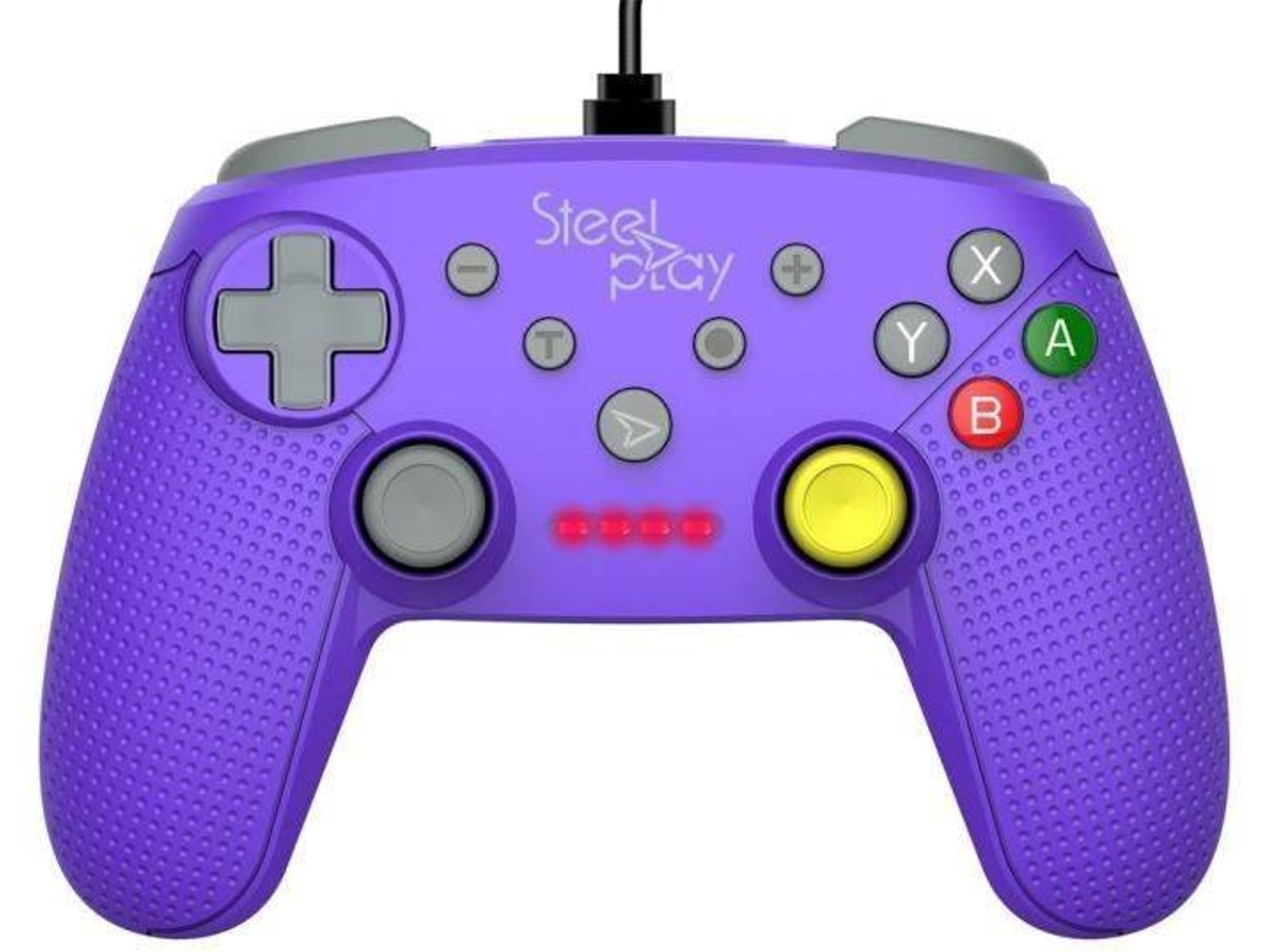 Mando para Nintendo Switch STEELPLAY 3760211000622 Morado