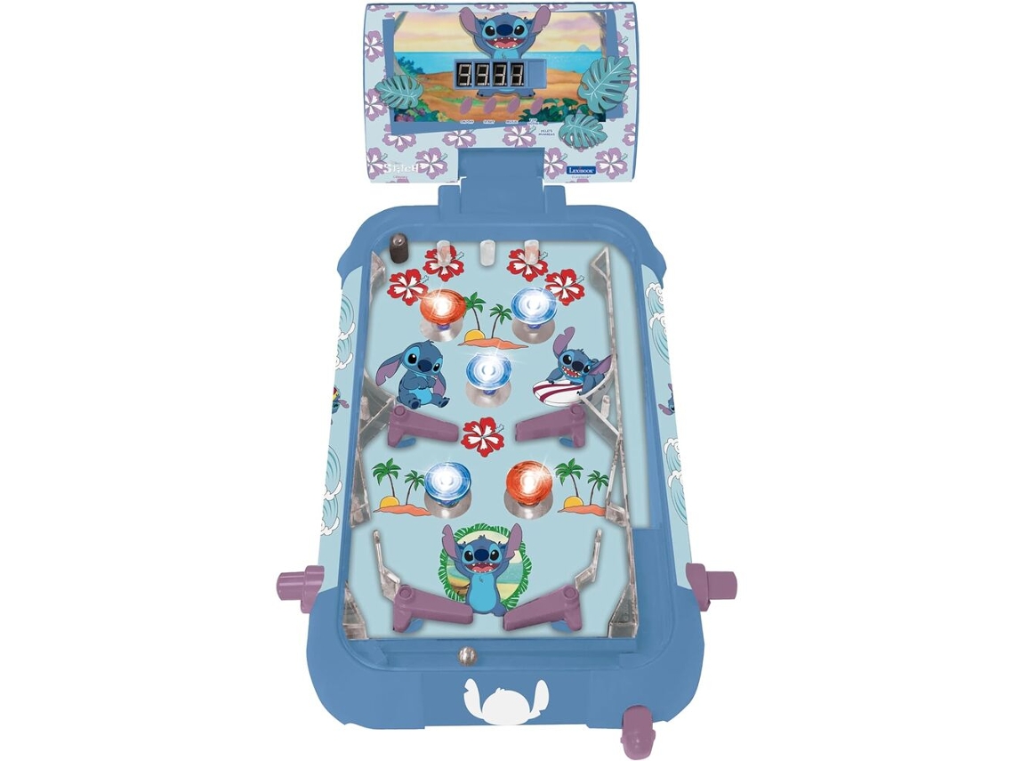 Juego de mesa de pinball electrónico Disney Stitch Lexibook | Worten.es