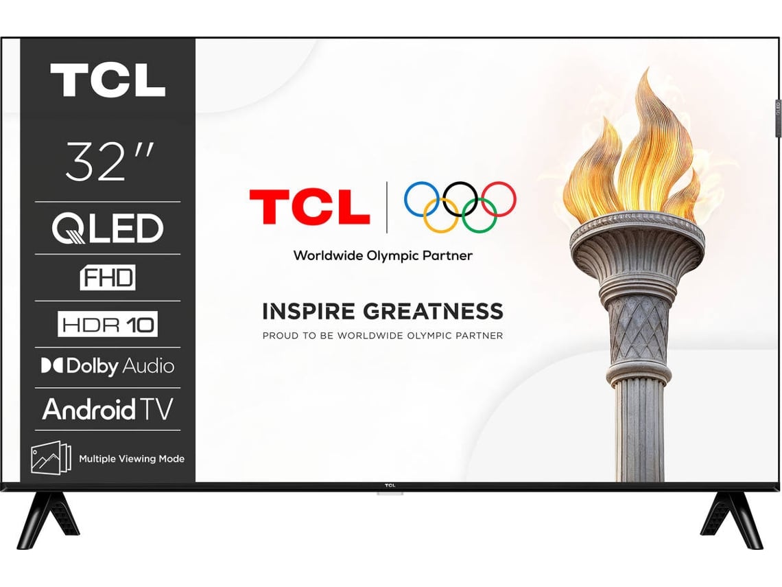 TV TCL 32S5K (QLED - 32'' - 81 cm - Full HD - Smart TV) | Worten.es