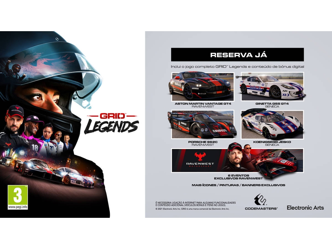Juego PS4 GRID Legends | Worten.es