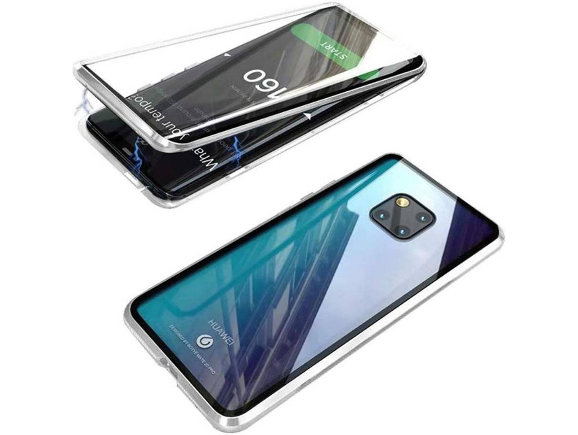 Funda Huawei Mate 20 WJS 360 Gris | Worten.es
