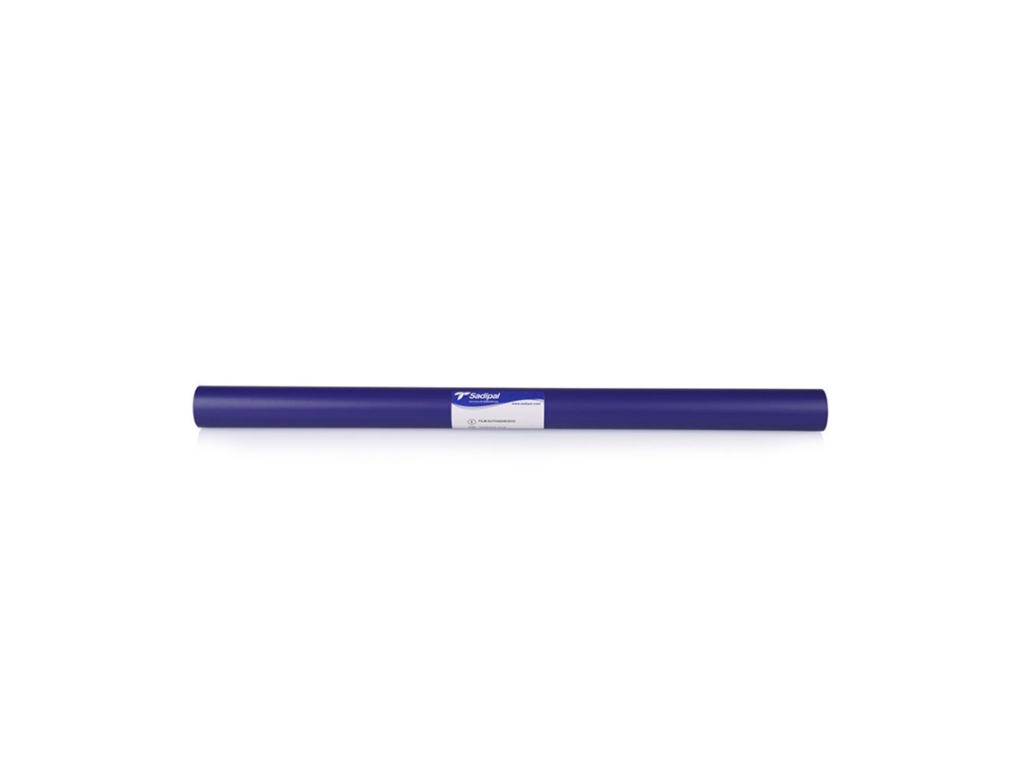 SADIPAL Rollo Película Adhesiva 0,50 x 2 m Azul Mate | Worten.es