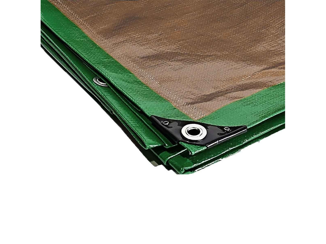 Lona para Madera 4x5 m - TECPLAST 250BO - Verde y Marrón - Máximo ...