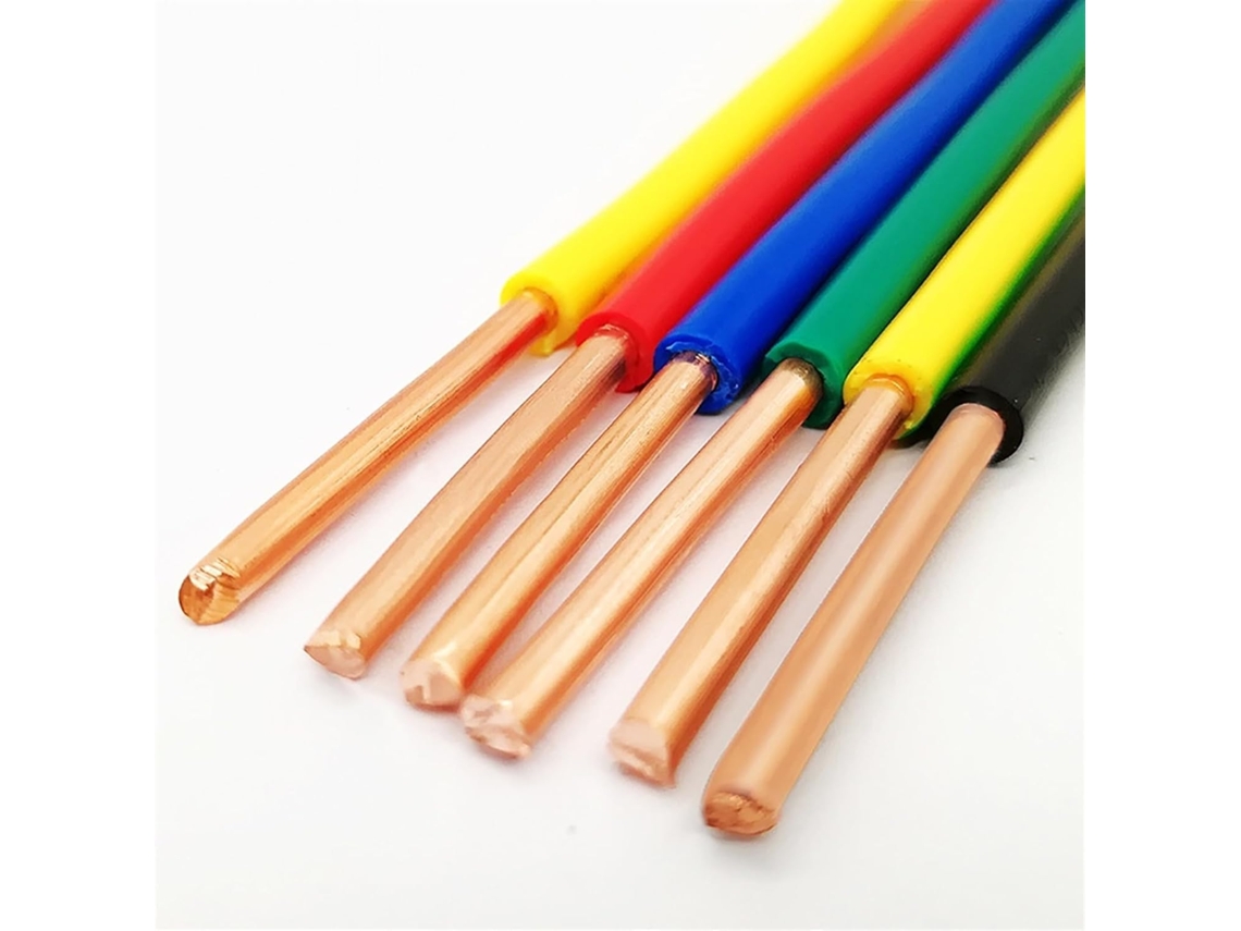 Cable eléctrico de 12 AWG, alambre de cobre sólido, cables de ...
