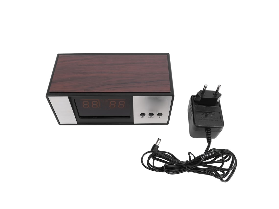 Reloj de mesa retro con giro automático y decoración | Worten.es