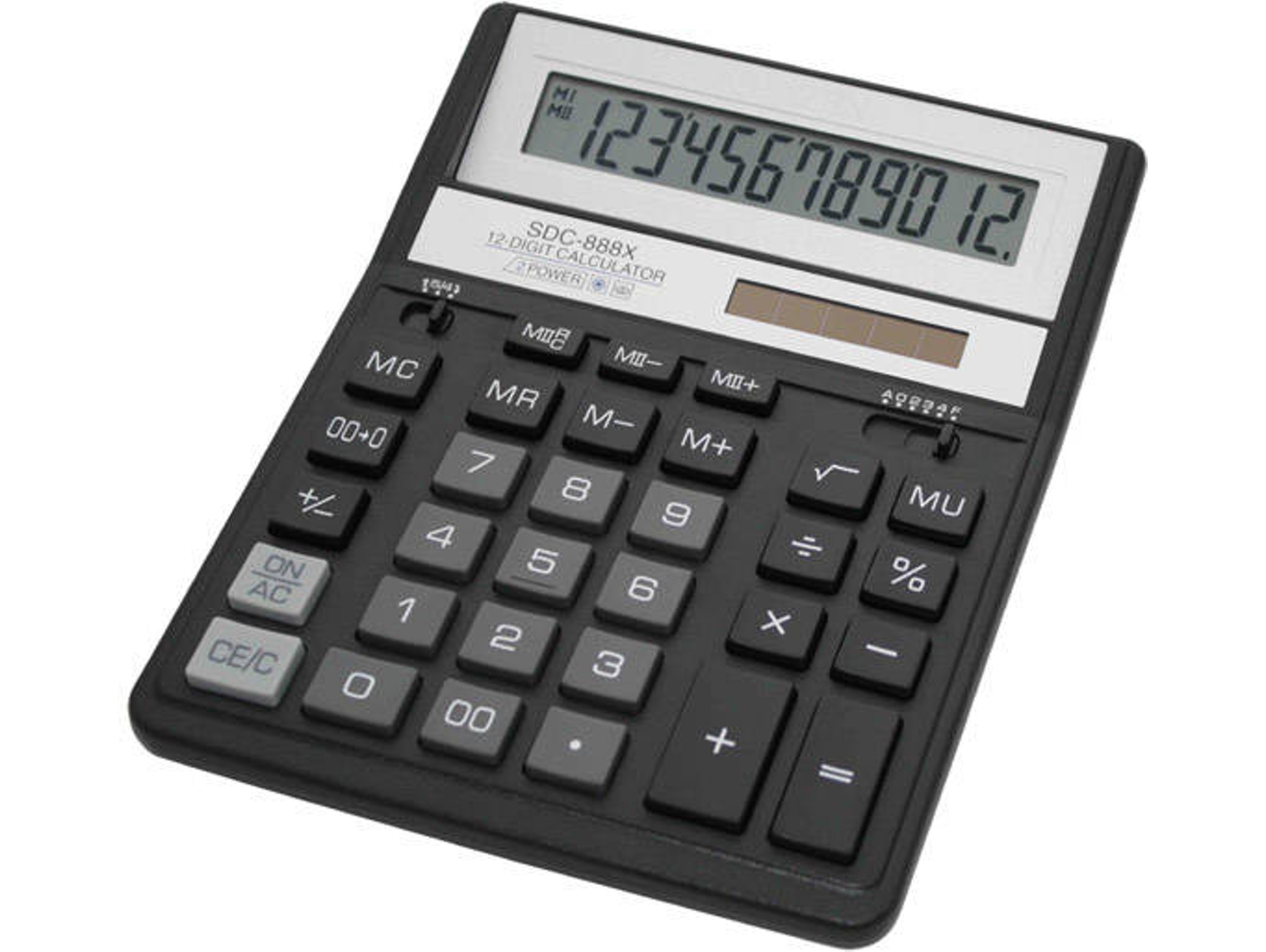 Calculadora Básica CITIZEN SDC-888X Negro (12 dígitos) | Worten.es