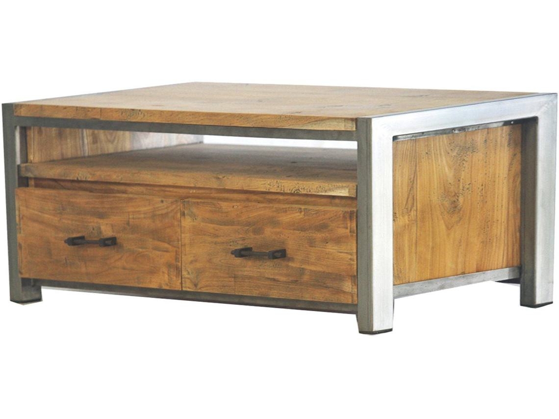 Mesa Baja De Teca, Mesa De Madera, Teca Maciza, Cómoda Rústica, Casa De ...