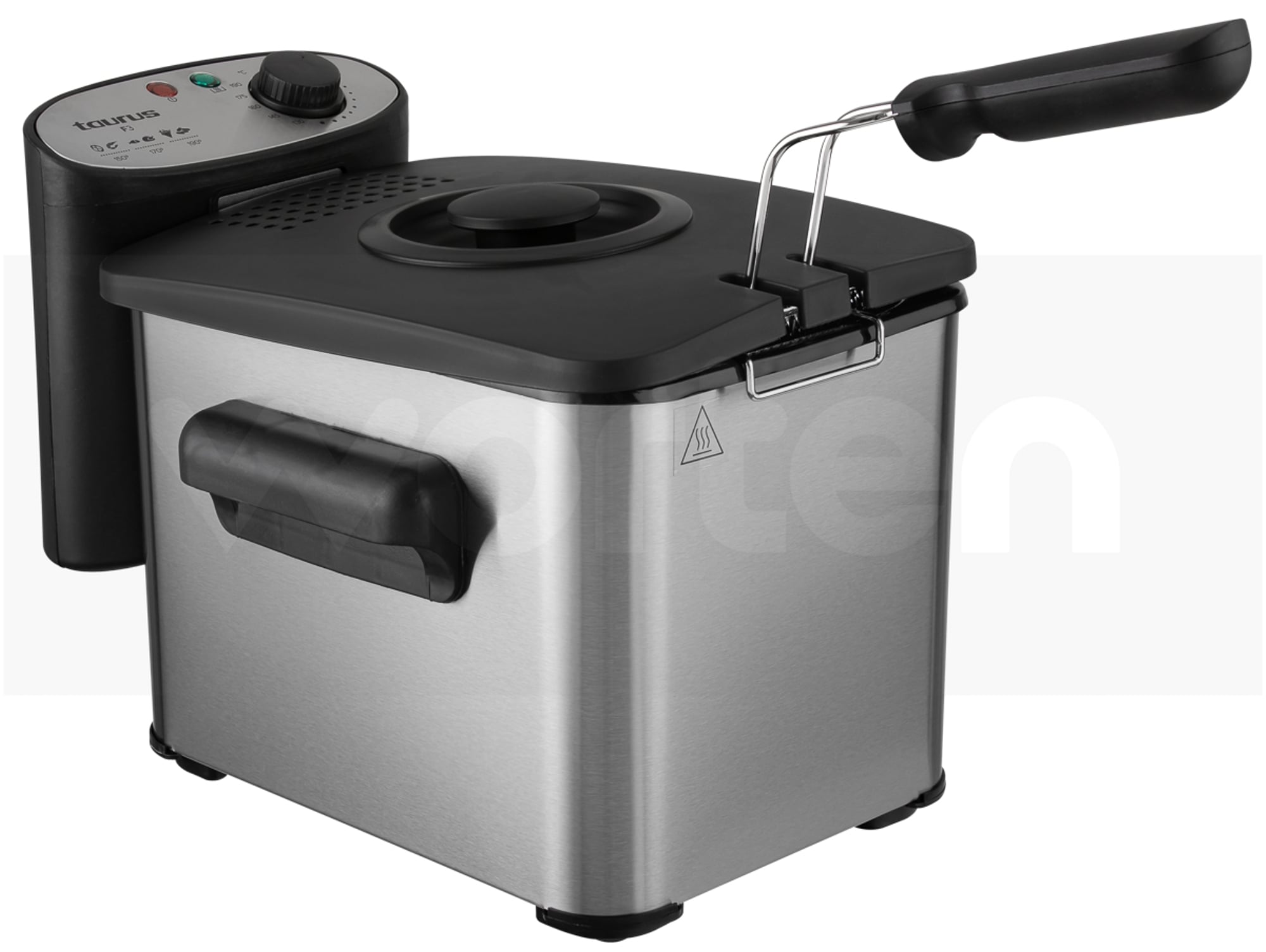 Freidora de Aceite TAURUS F3 DF200 (3 kg - Inox) | Worten.es