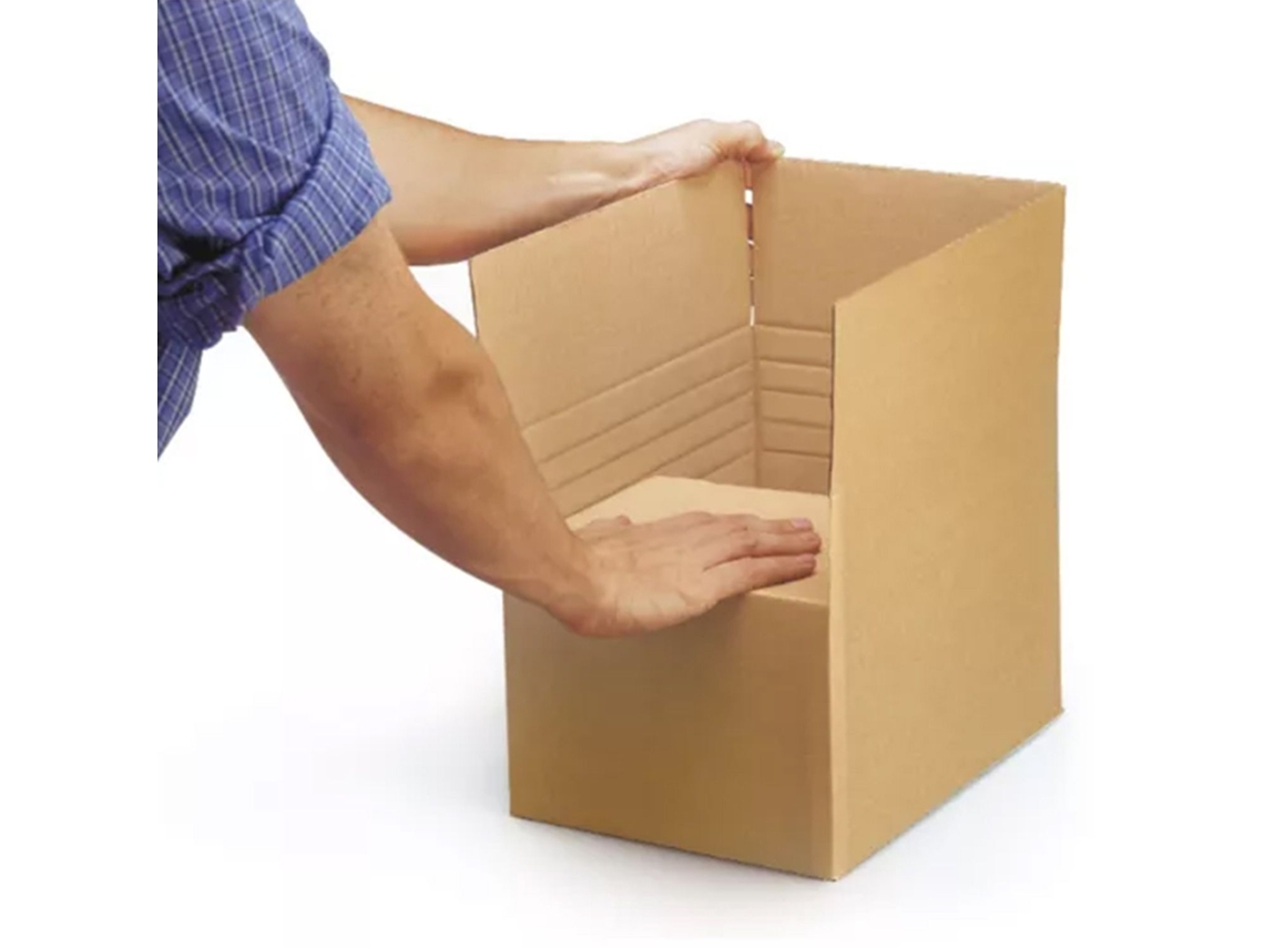 5 cajas de cartón 31 x 21,5 x 8 cm - Flauta simple | Worten.es