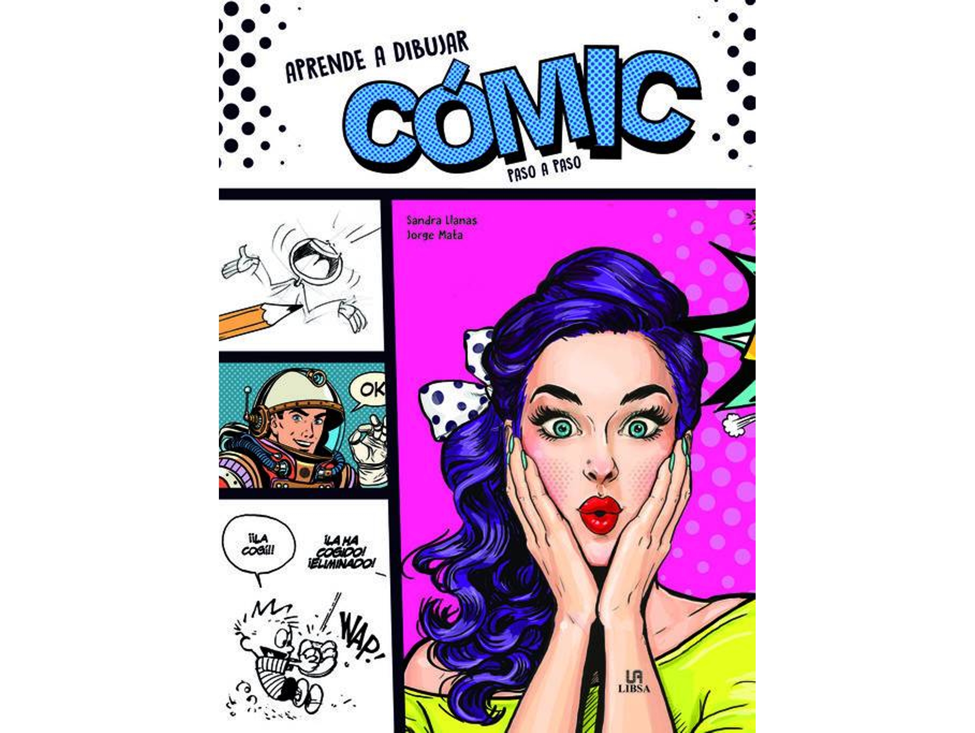 Libro Aprende A Dibujar Comic de Sandra Llanas (Español)