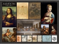 Rompecabezas de collage de Leonardo Da Vinci con 2000 piezas Grafika ...