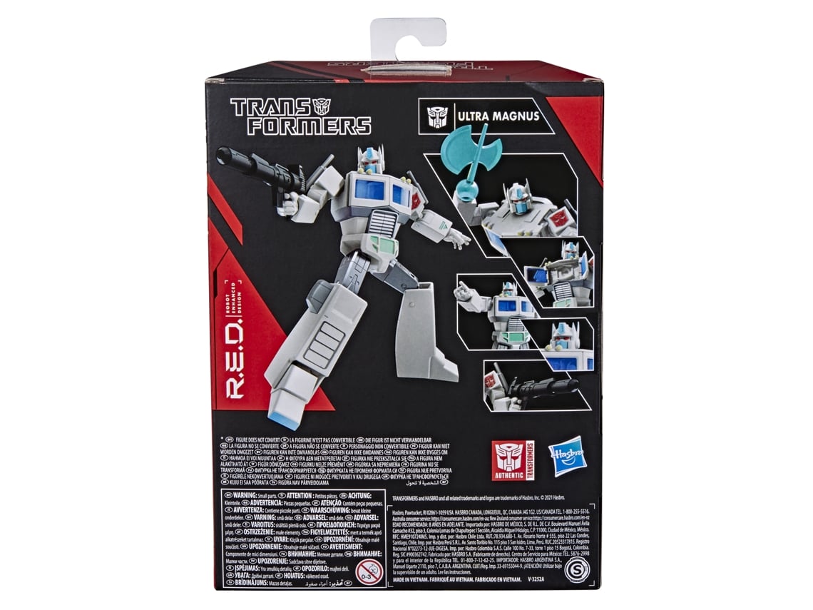 Figura de Acción TRANSFORMERS R.E.D. [Robot Enhanced Design] G1 Ultra ...