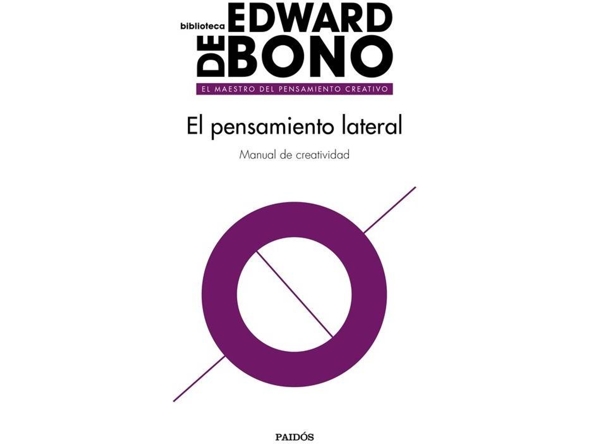 Libro El pensamiento lateral Manual de creatividad de Edward de Bono ...