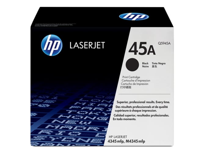 Cartucho de tóner original LaserJet HP 45A negro para Laserjet series ...