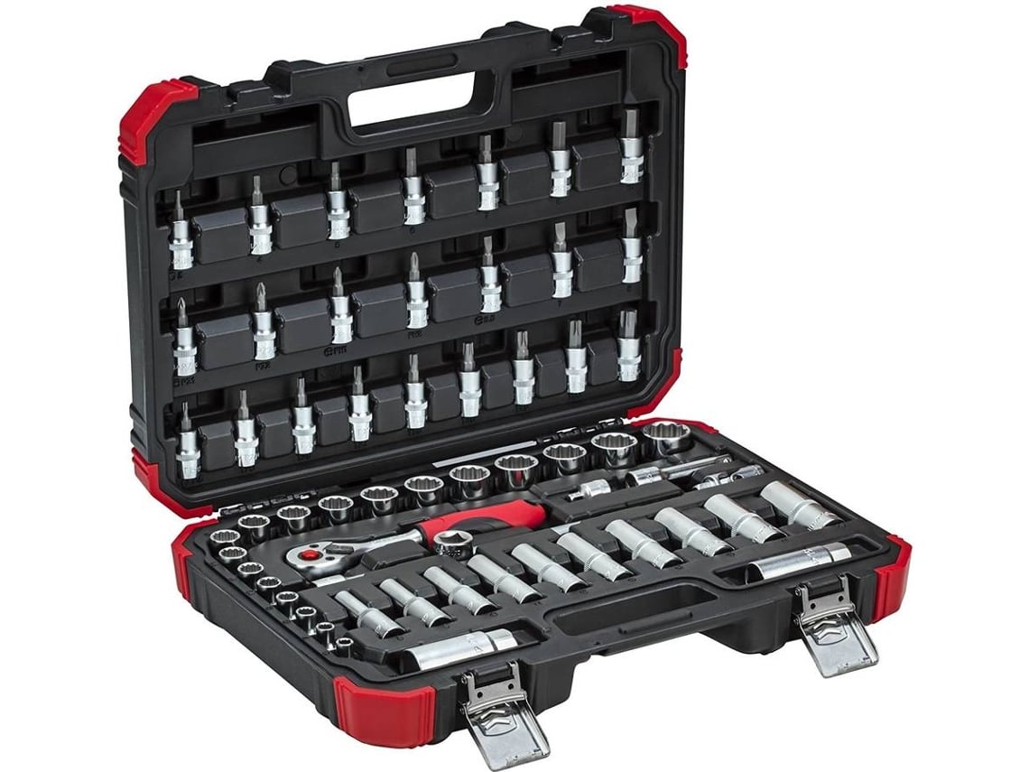 Conjunto de Llaves de Caja CAROLUS BY GEDORE 3/8 6612.2059 (59 Piezas ...