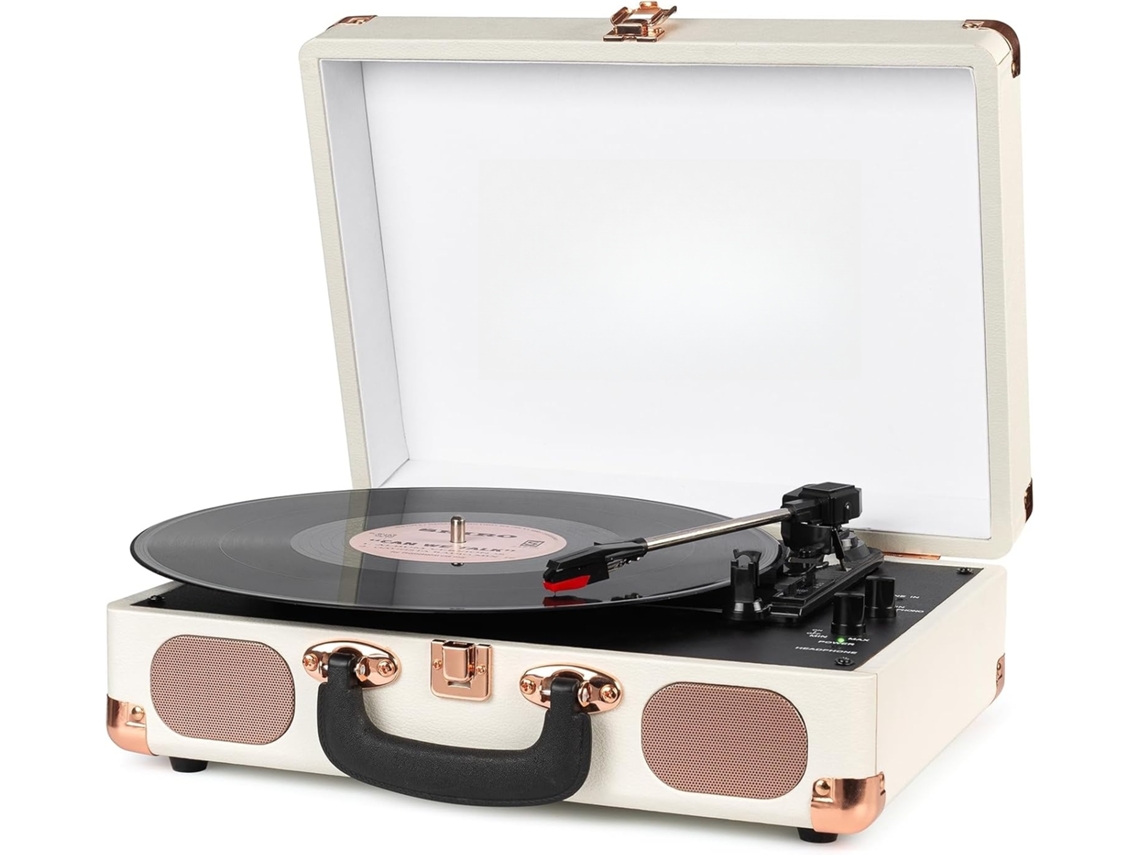 Se Trata De Un Tocadiscos Portã¡til Con Altavoz Incorporado, Conector ...