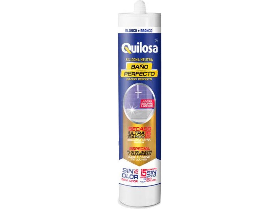 Silicona QUILOSA Perfecto para Baño blanca (280 ml) | Worten.es