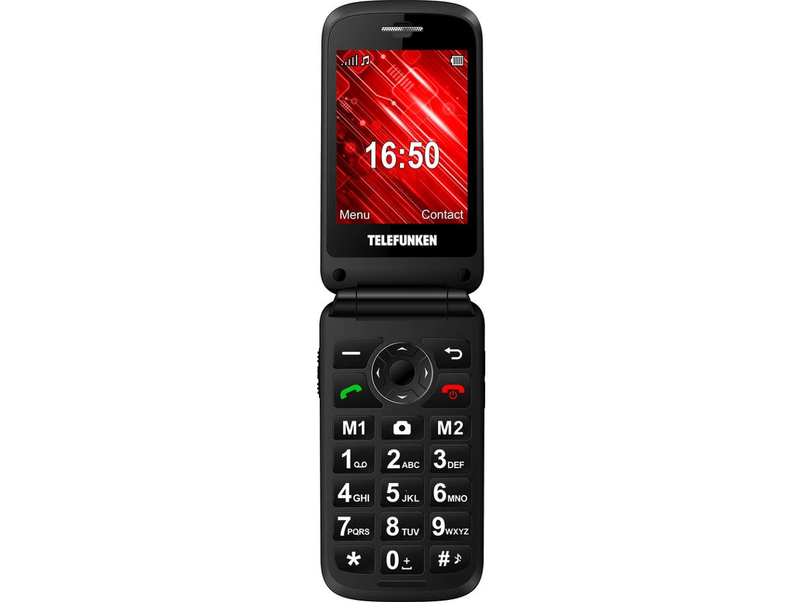 Smartphone Sénior TELEFUNKEN S430 (2.8'' - 2G - Rojo) | Worten.es