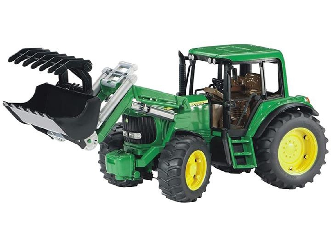 Tractor de Jugar BRUDER John Deere 6920 con Pala (Edad Mínima: 3 ...