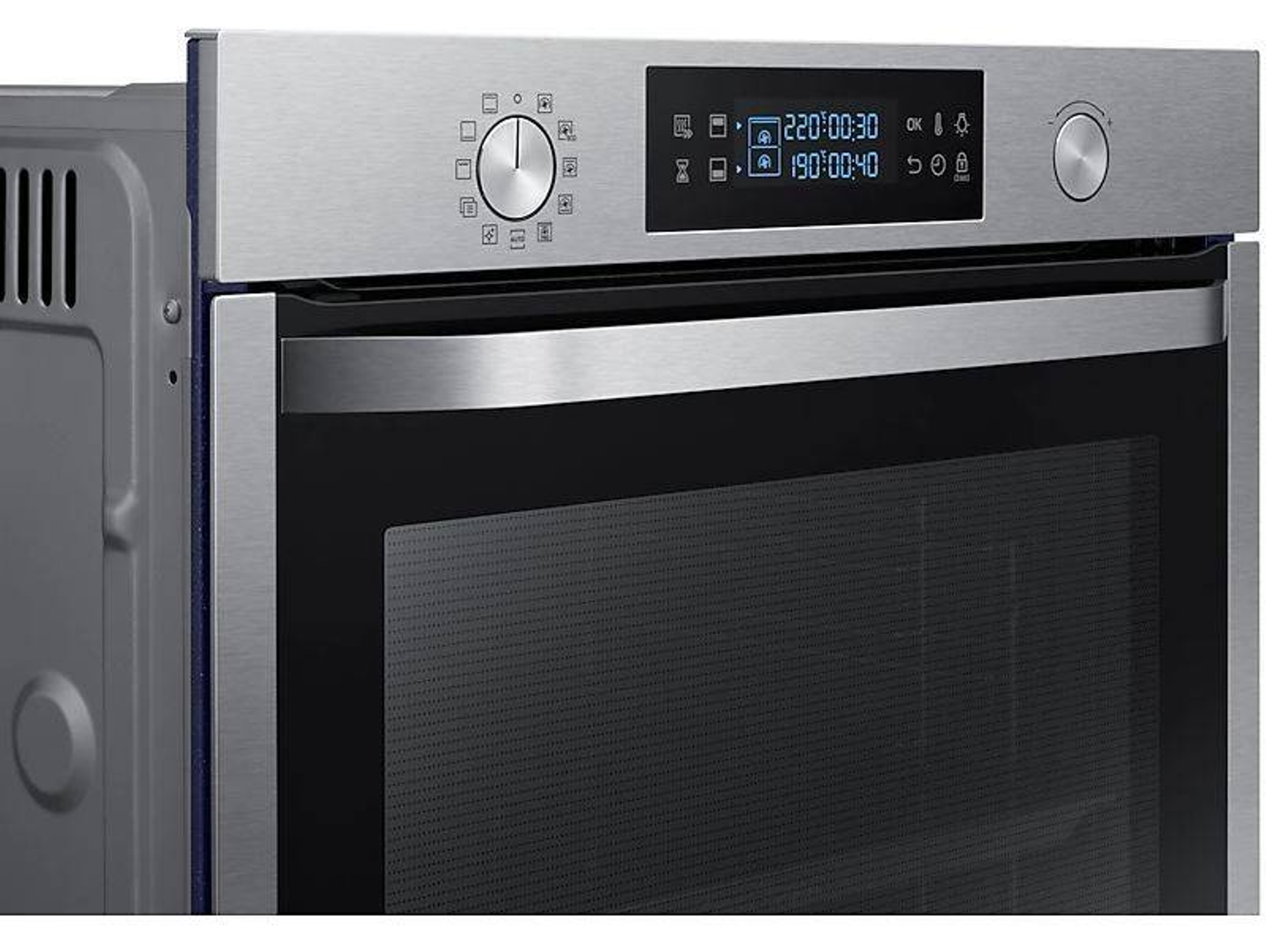 Horno Samsung Nv75k5571rs Ec 75 L 59 5 Cm Pirolítico Inox