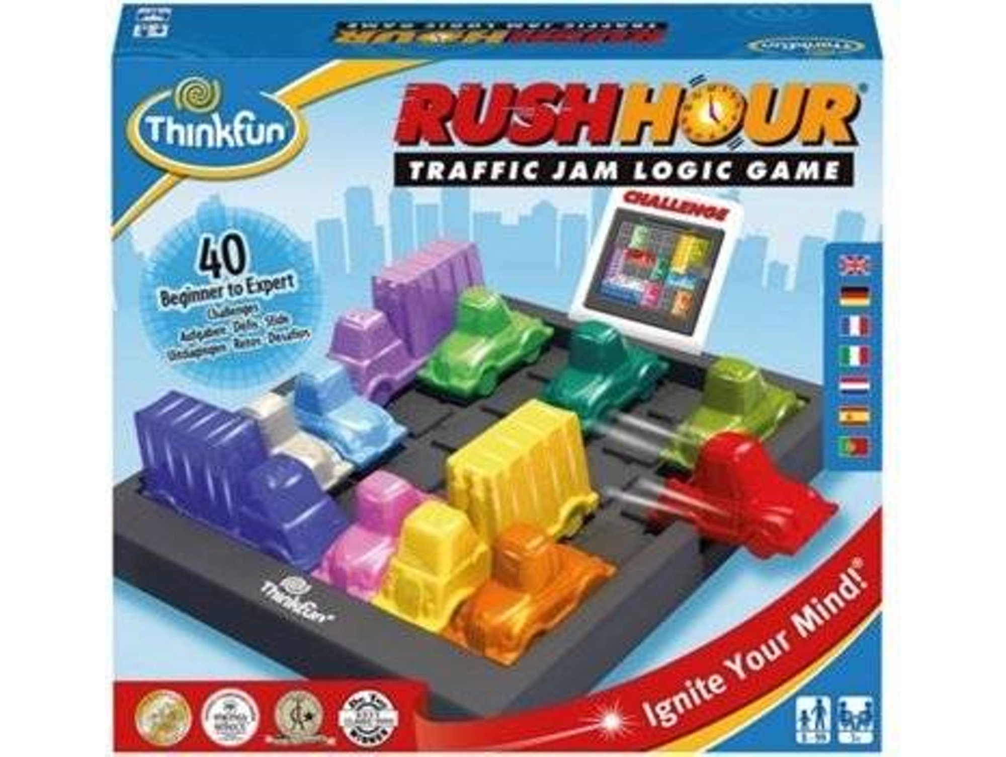 Juego de Mesa THINKFUN Rush Hour (Español) | Worten.es Juego de Mesa THINKFUN Rush Hour (Español) | Worten.es