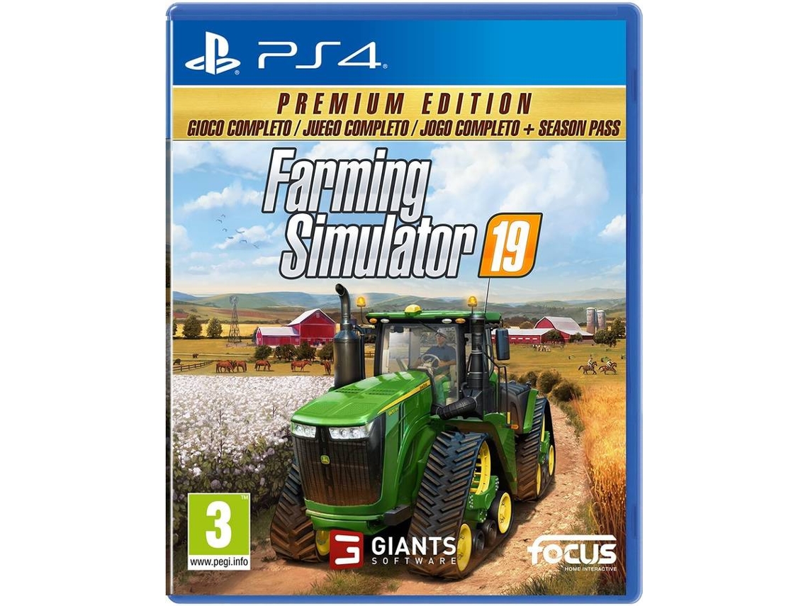 Juego PS4 Farming Simulator 19 (Premium Edition - M3) | Worten.es