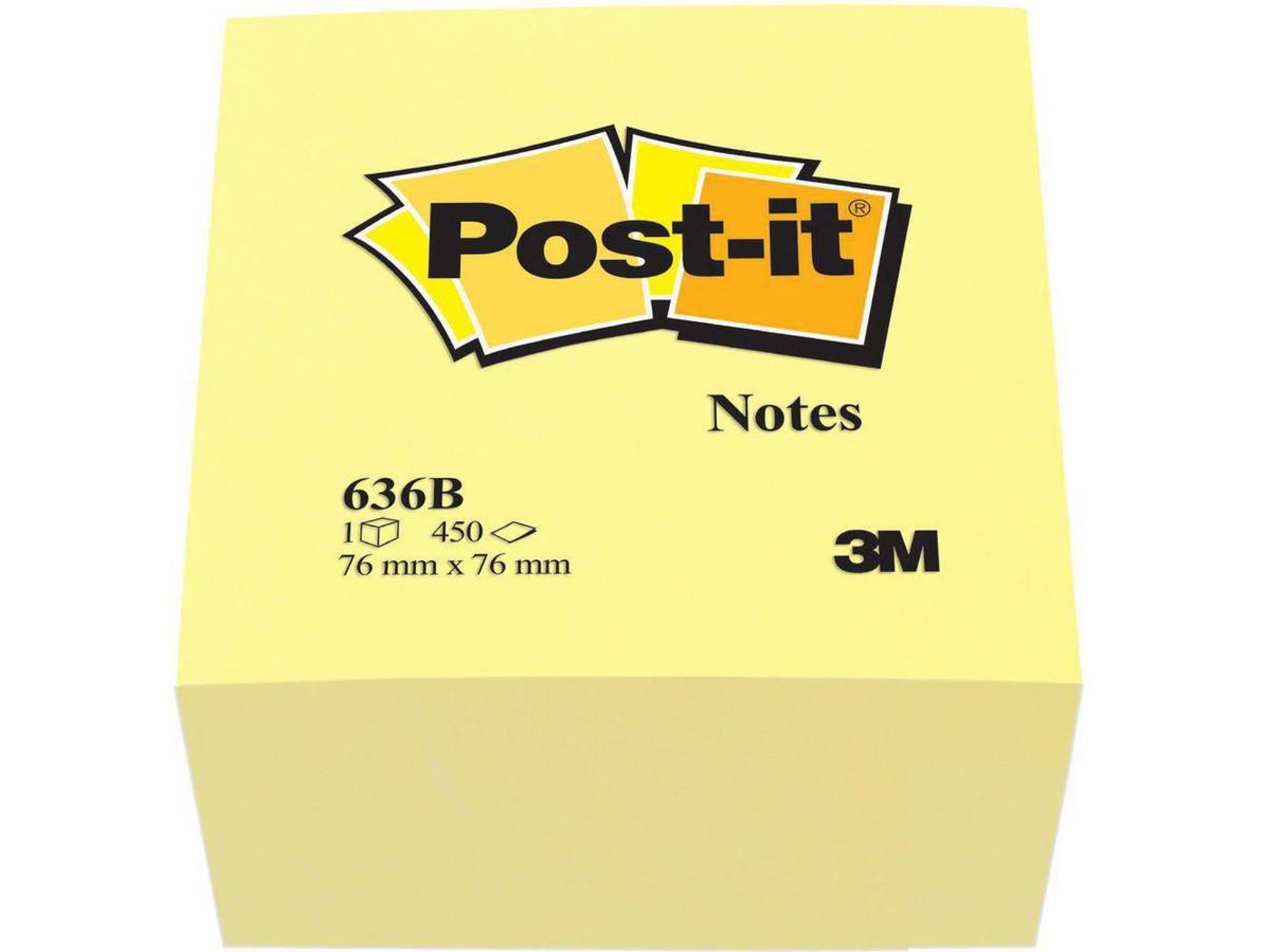 Bloc de Notas Adhesiva POST-IT 548769 (Amarillo - 450 Hojas) | Worten.es