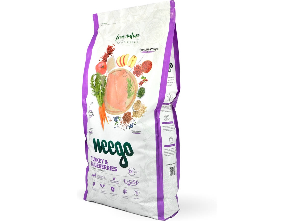 Pienso Seco para Perros WEEGO (Peru y Arándanos - 12kg) | Worten.es