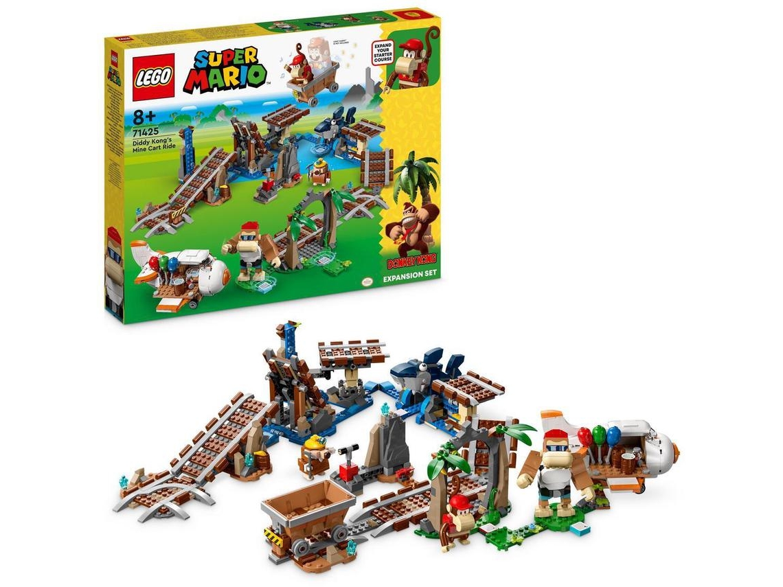 LEGO Super Mario: Set de Expansão Corrida de carrinhos de mina de Diddy ...