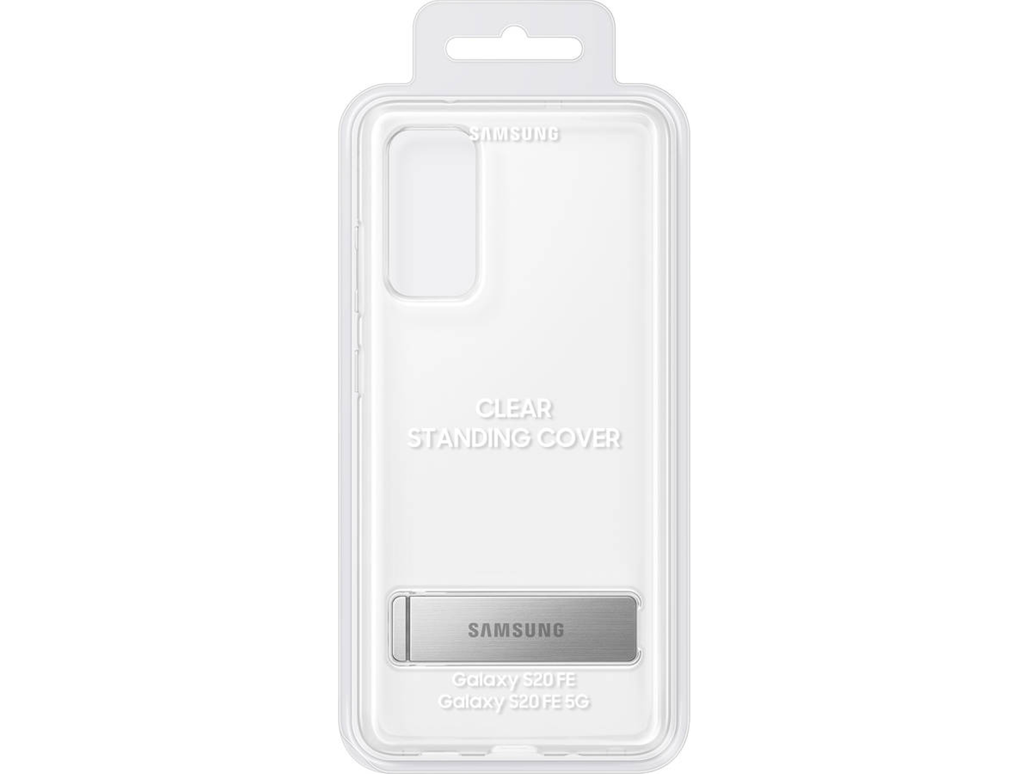 Funda Galaxy S20 FE SAMSUNG Clear Standing Transparente | Worten.es