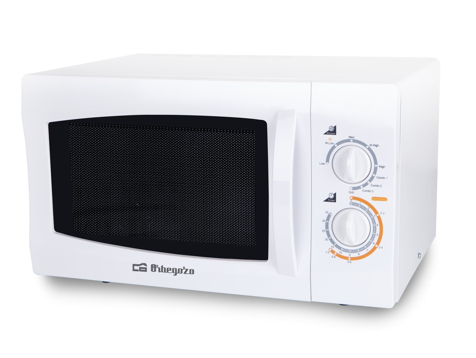 Microondas ORBEGOZO 2322 (23 L - Con Grill - Blanco) | Worten.es