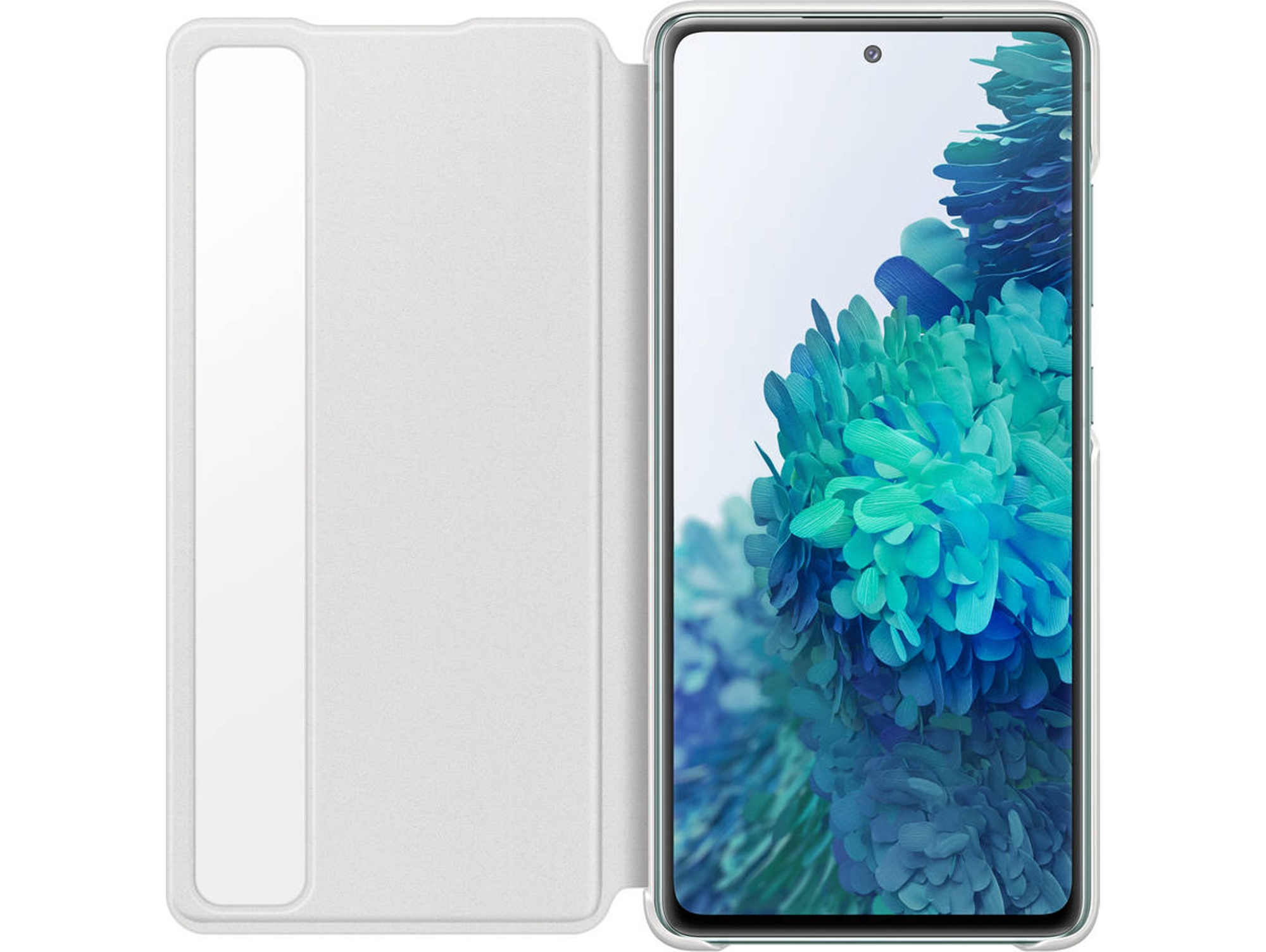 Funda Galaxy S20 FE SAMSUNG Clear View Blanco | Worten.es