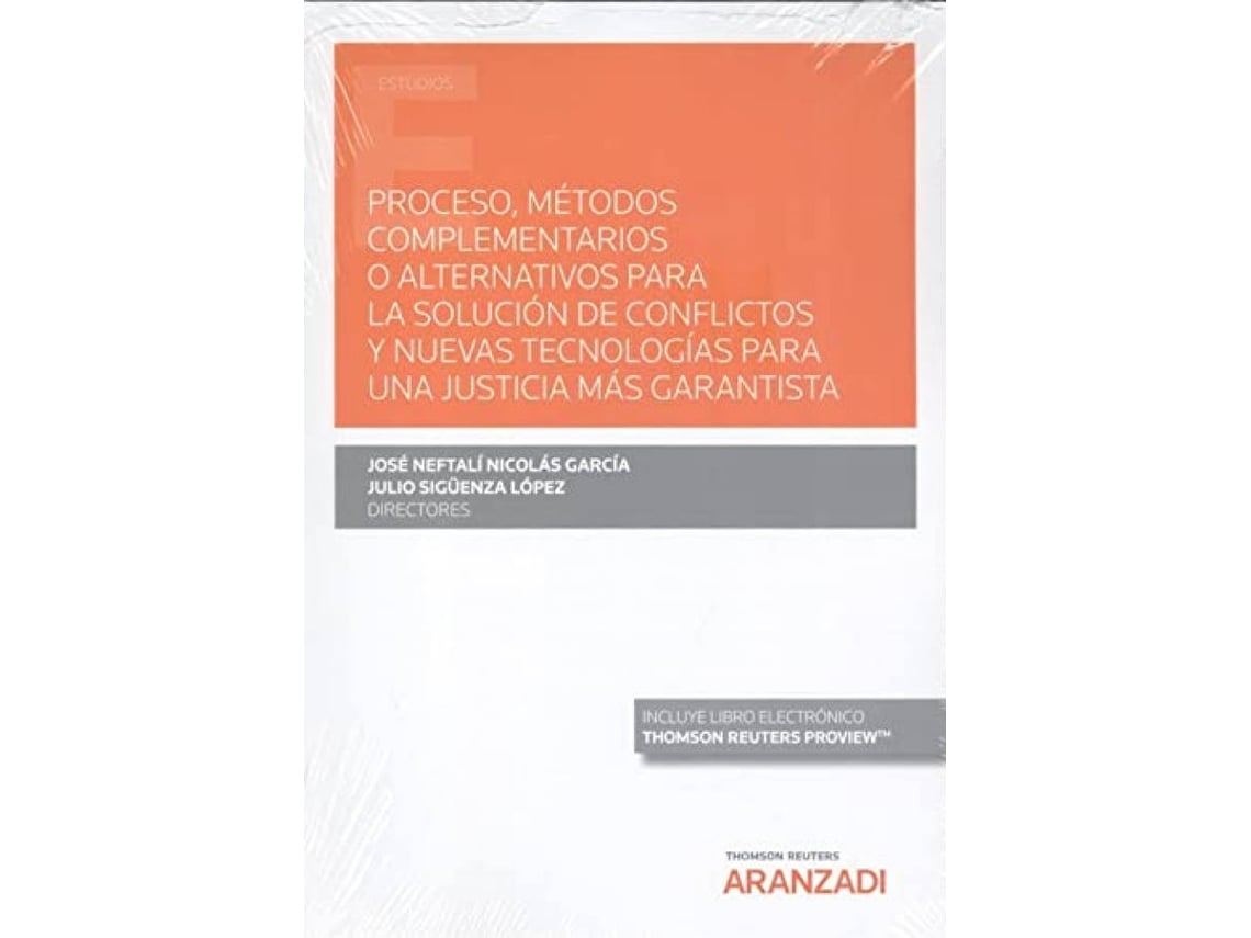 Libro Proceso Métodos Complementarios O Alternativos Para La Solución
