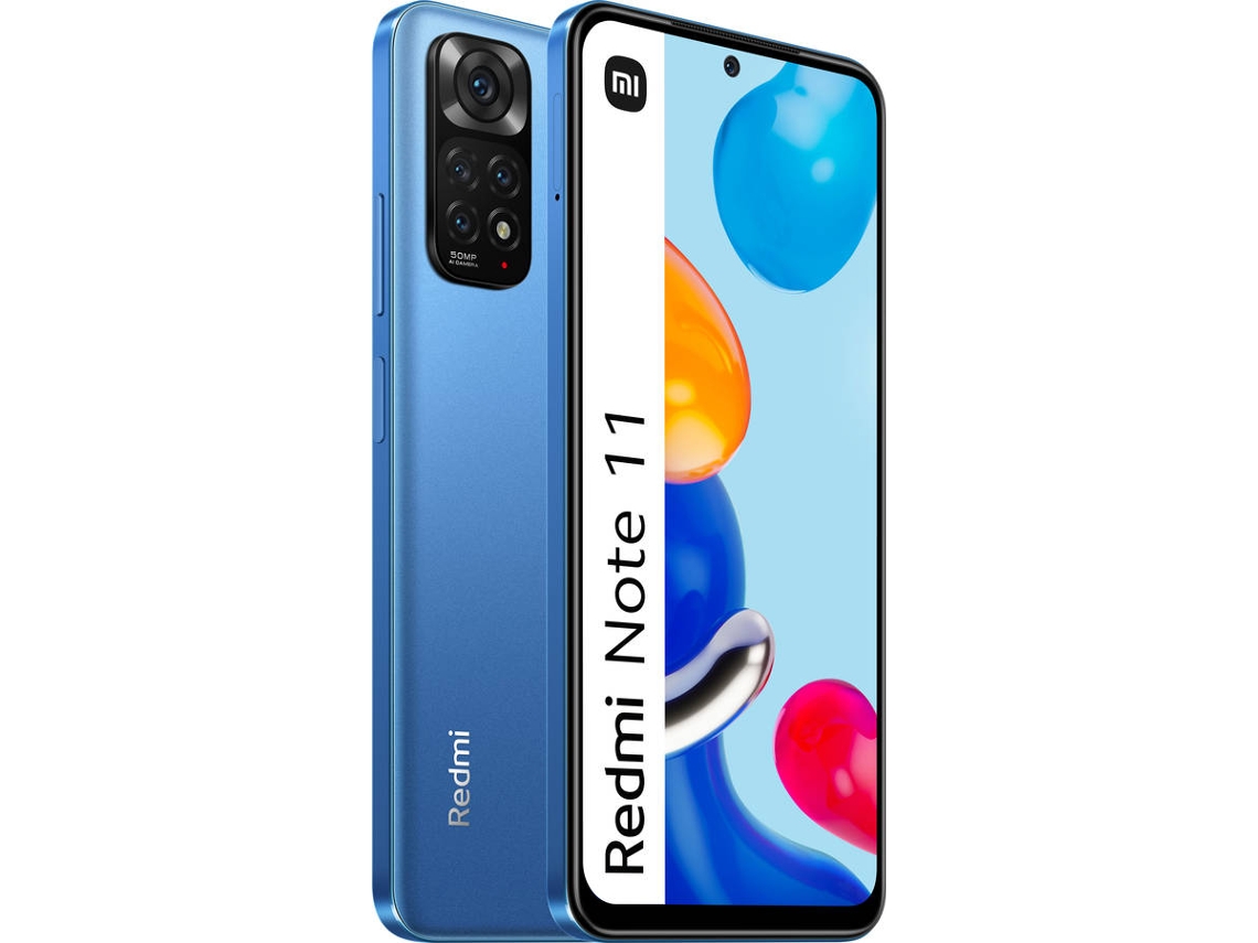 Smartphone XIAOMI Redmi Note 11 (6.43'' - 4 GB - 128 GB - Azul Oscuro ...