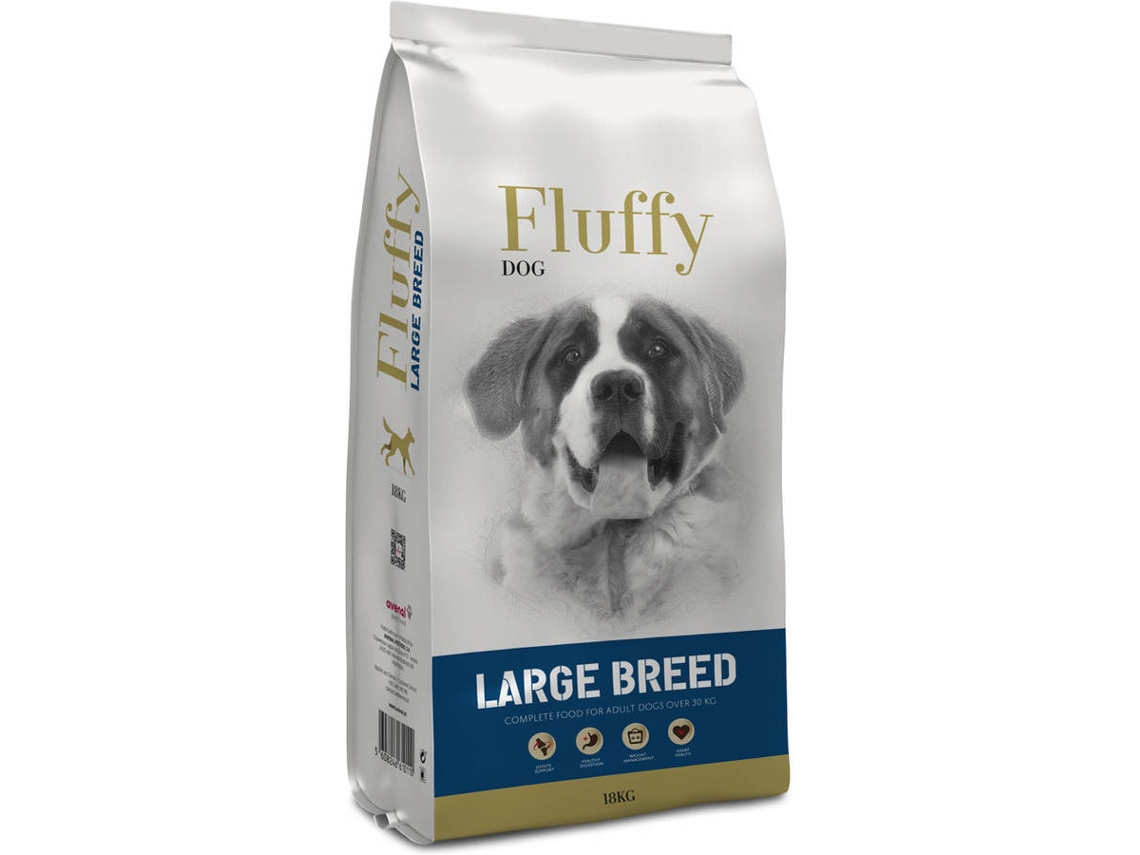 Pienso Seco para Perro FLUFFY (18 kg - Adulto - Sabor: Aves) | Worten.es