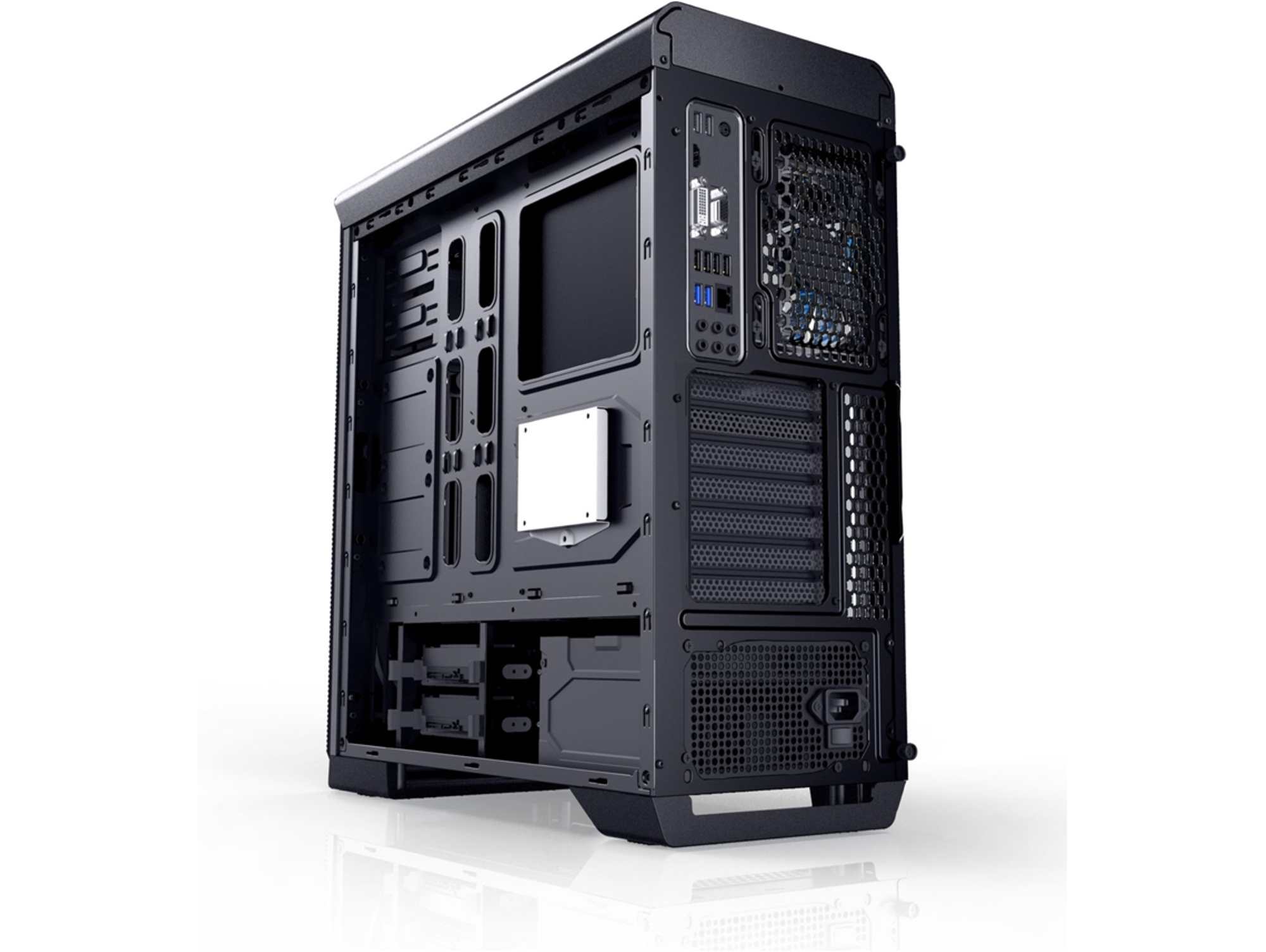 Caja PC NOX HUMMER ZX (ATX Mid Tower - Negro) | Worten.es