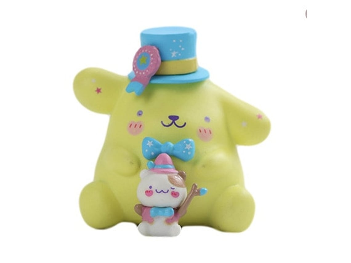Tokoh anime cinnamoroll gasha tokoh kawaii sanrio model mainan pvc ...